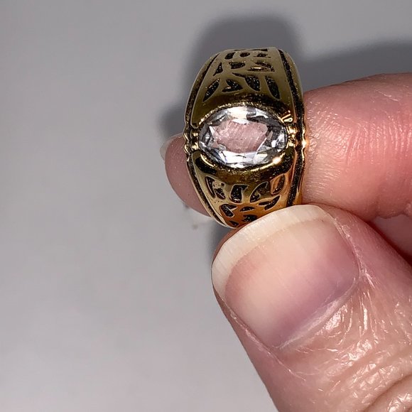 Joseph Esposito | Jewelry | 4 Kt Ge Espo Vintage Gold Ring Size 4 14 | Poshmark